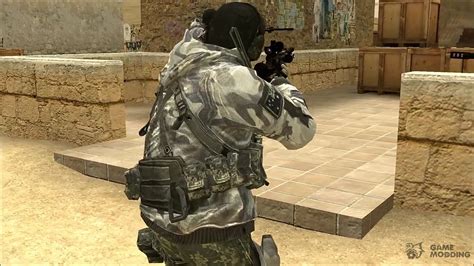 Snow Ghost From Cod Mw2 For Counter Strike Source