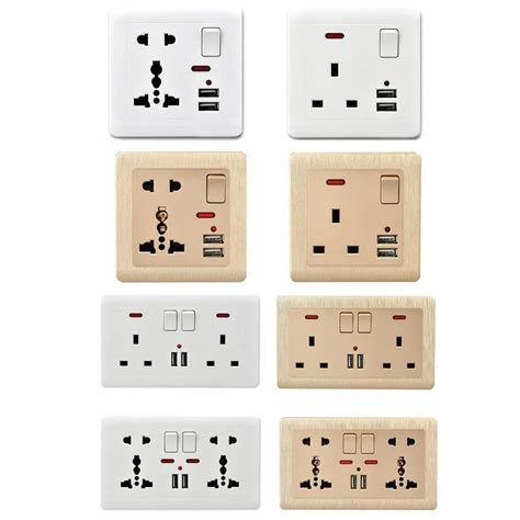 13a British Socket Usb Port Wall Charger Adapter D Vicedeal