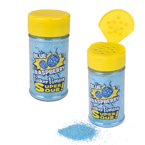 Pucker Powder Super Sour Blue Raspberry Topping