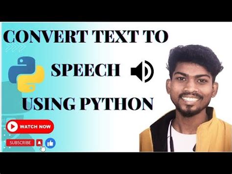 TEXT TO SPEECH USING PYTHON PROGRAM Techwithsagar Codewithharry YouTube