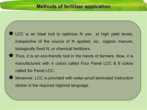Methods Of Fertilizer Application Ppt