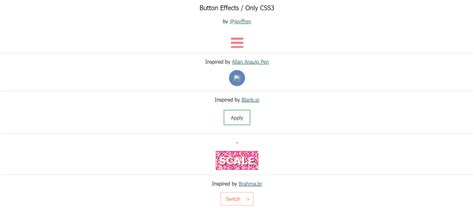 CSS Hover Effects Examples