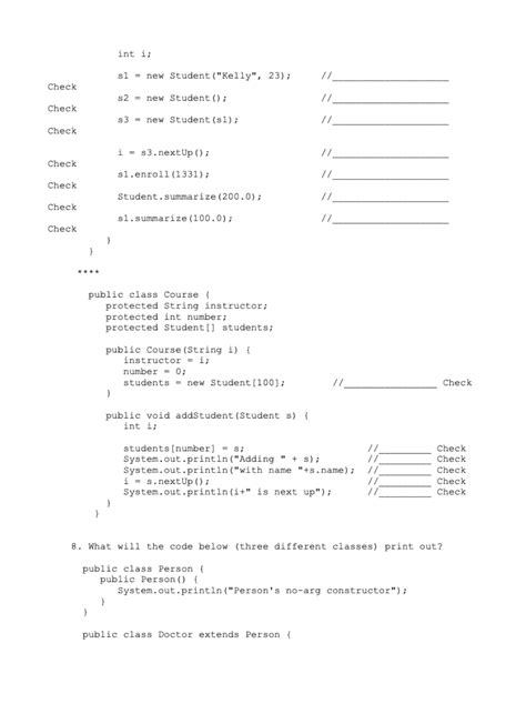 solved 1 true or false a if you do not write a constructor