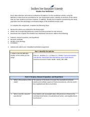 Ihp Module Four Worksheet Module Four Worksheet Every Data Collection And Analysis Method