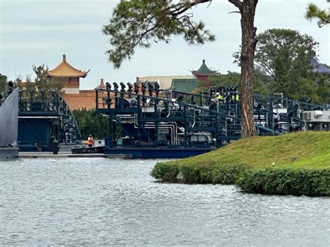 Photos ‘luminous The Symphony Of Us Barges Get Earth Scrim At Epcot Disney By Mark