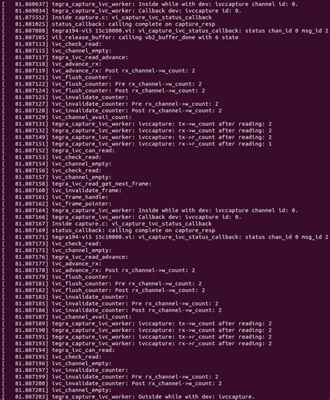 can t take multiple images with an external isp in the v4l2 media