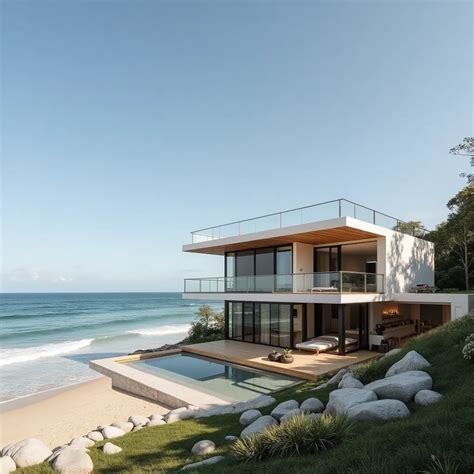 Unique Beach House Design