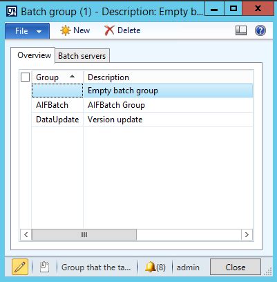 Batch Processing In Dynamics AX OrganicAX