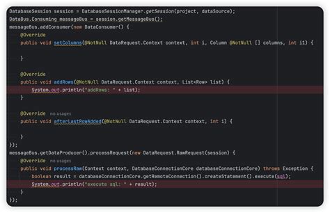 How To Execute The Sql With The Native Database Api Ides Support Intellij Platform Jetbrains