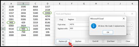 How To Use Find And Replace Option In Excel More