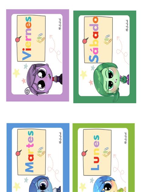 Dias De La Semana Pdf