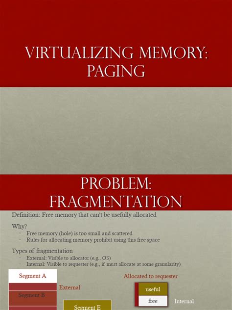 System Programming Paging Pdf Bit Computer Engineering