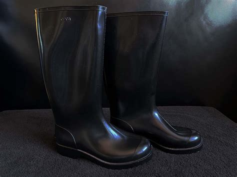 Rubber Boots Black Hornykinkybabe Com