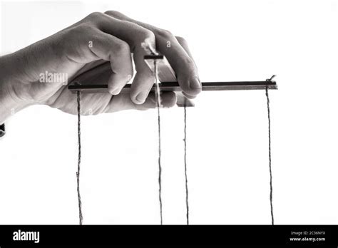 Puppet Strings Hand Hi Res Stock Photography And Images Alamy