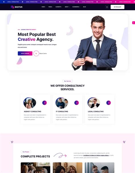 React Js Multipurpose React Bootstrap 5 Template Site Templates