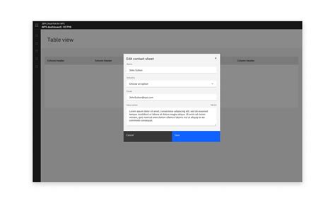 edit carbon design system