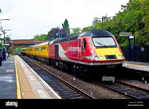 Class 43290 Nettork Rail Measurement Train At Yarm Railway Station