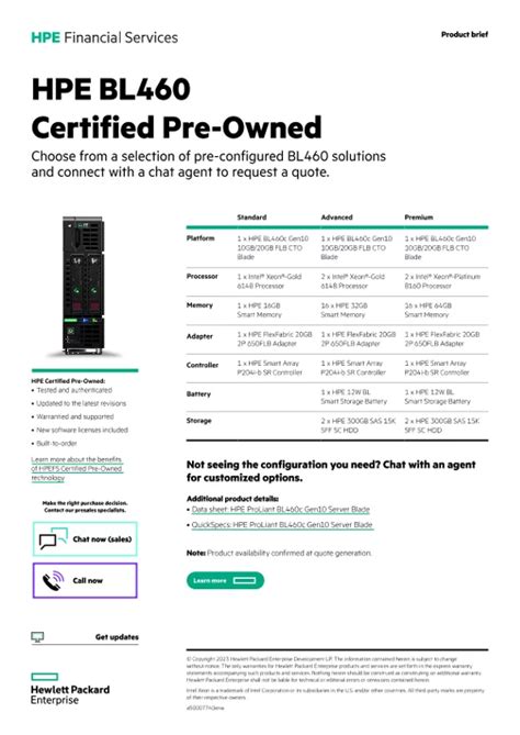 Intel Xeon 6960p 27ghz 72 Core 500w Processor Kit For Hpe Proliant Compute Xd Data Sheet