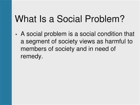 Ppt Understanding Social Problems Powerpoint Presentation Free