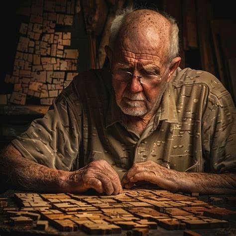 Free Man Solving Puzzle Image Download At Stockcake