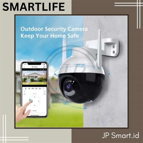 Promo SMARTLIFE Smart Cctv Wifi Ip Cam PTZ Outdoor 4MP Security Camera Diskon 20 Di Seller JP
