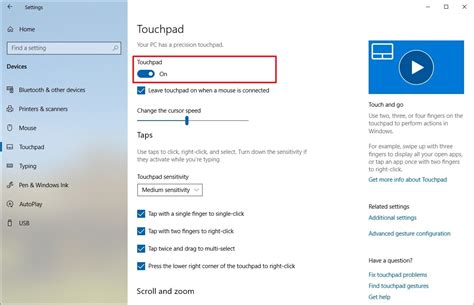 How To Customize Precision Touchpad Settings On Windows 10 Windows Central