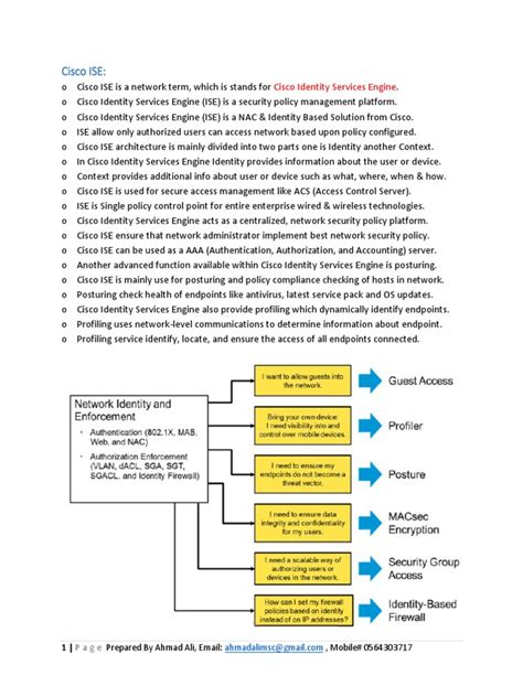 Cisco Ise Cisco Identity Services Engine Pdf Computer Network Cisco Systems