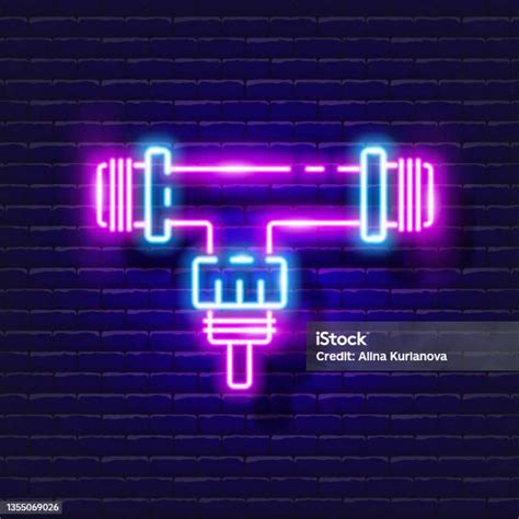 관개 인젝터 네온 아이콘 관개 시스템 급수 시스템 호스 및 액세서리 빛나는 기호 디자인 웹 사이트 광고 상점 상품에 대한 벡터 일러스트레이션 0명에 대한 스톡 벡터 아트 및