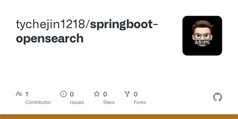 GitHub Tychejin1218 Springboot Opensearch