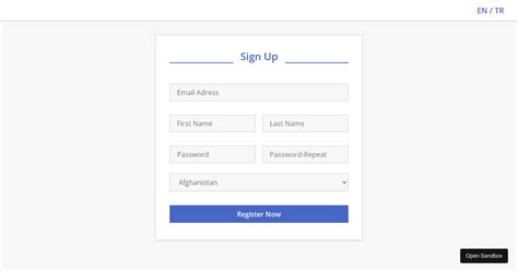 Reactjs Forms Forked Codesandbox