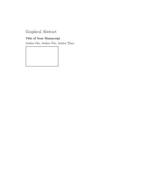 Elsevier Article Elsarticle Template Pdf