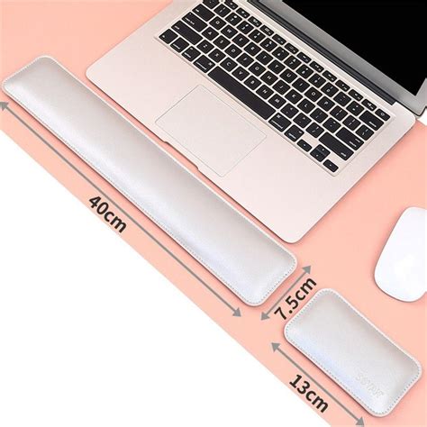 Купить Wrist Rest Подушка Кожа PU Клавиатура Для рук Подставка для мыши ...