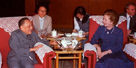 Deng Xiaoping Articulated Chinas Position On Hk Issue Today In