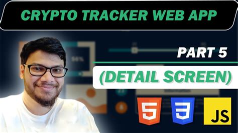 html css javascript project crypto tracker web app for beginners