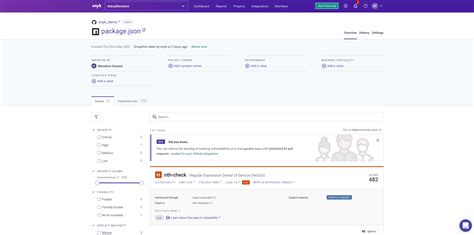 Snykでソフトウェアの脆弱性を診断する Masahosono Blog