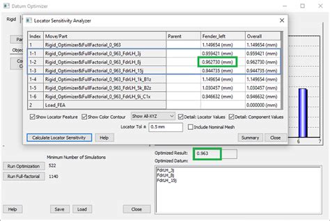 Analysis Output Advanced Analyzer And Optimizer Datum Optimizer