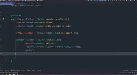 dependency injection app question details activity[android tutorial