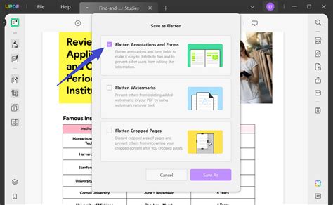 A Simple Approach To Flatten Comments In PDF UPDF