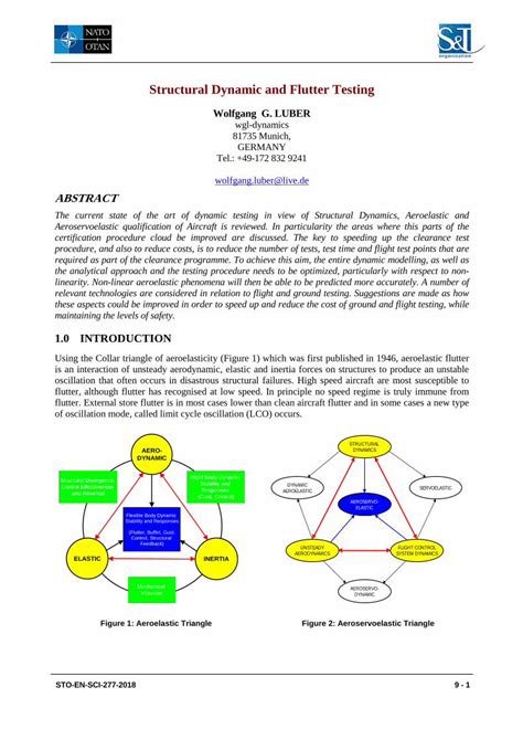 Pdf Structural Dynamic And Flutter Testing Dokumentips