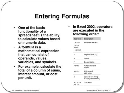 Ppt Microsoft Excel 2002 Powerpoint Presentation Free Download Id4587630