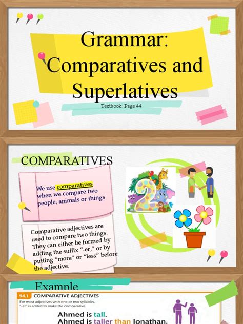Comparative Superlative Pdf Linguistic Morphology Semantic Units