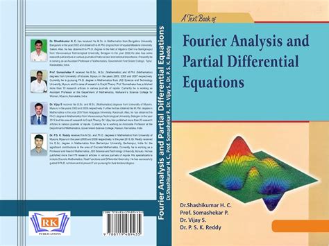 Fourier Analysis And Partial Differential Equations Dr Sakshikumar Somashekar P Dr Vijay
