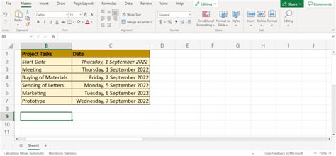 How To AutoFill Only Weekday Dates In Excel Sheetaki