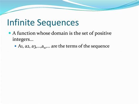 Sequences Ppt Download