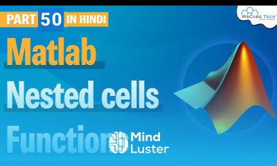Learn What is Nested Cell Functions in MATLAB How to Use Nested Cell MATLAB Tutorial 51 - Mind ...