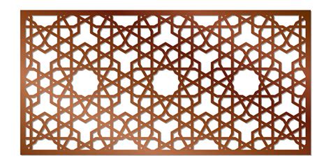 장식 기하학적 아랍어 패턴컷 아웃 실루엣 패널 인쇄 레이저 절단 스텐실 조각을위한 템플릿 벡터 그림입니다 비율 21 0명에 대한