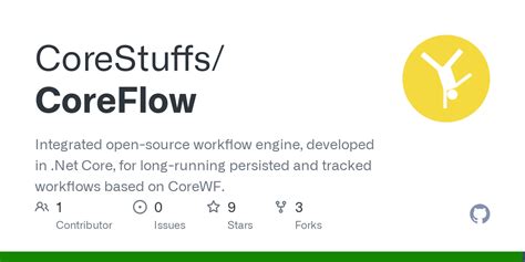 GitHub CoreStuffs CoreFlow Integrated Open Source Workflow Engine Developed In Net Core