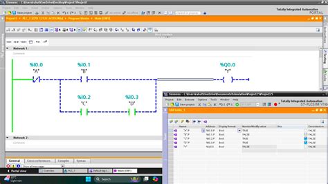 Programming In Siemens Tia Portal From Boolean To Plc Logic Youtube