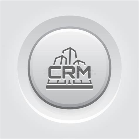 Corporate Crm System Icon Flat Design Stock Illustration Illustration Of Building Corporate