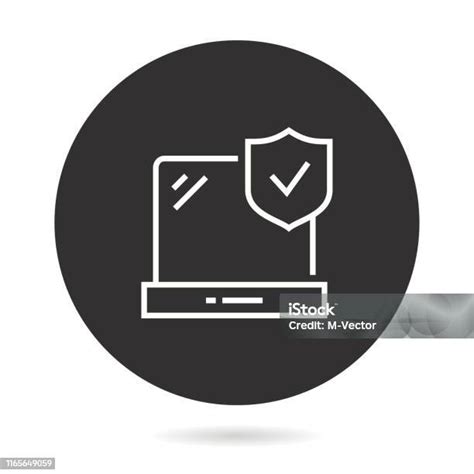 컴퓨터 보안 벡터 아이콘 일러스트레이션이 격리되었습니다 간단한 그림 0명에 대한 스톡 벡터 아트 및 기타 이미지 0명 네트워크 서버 데이터 Istock